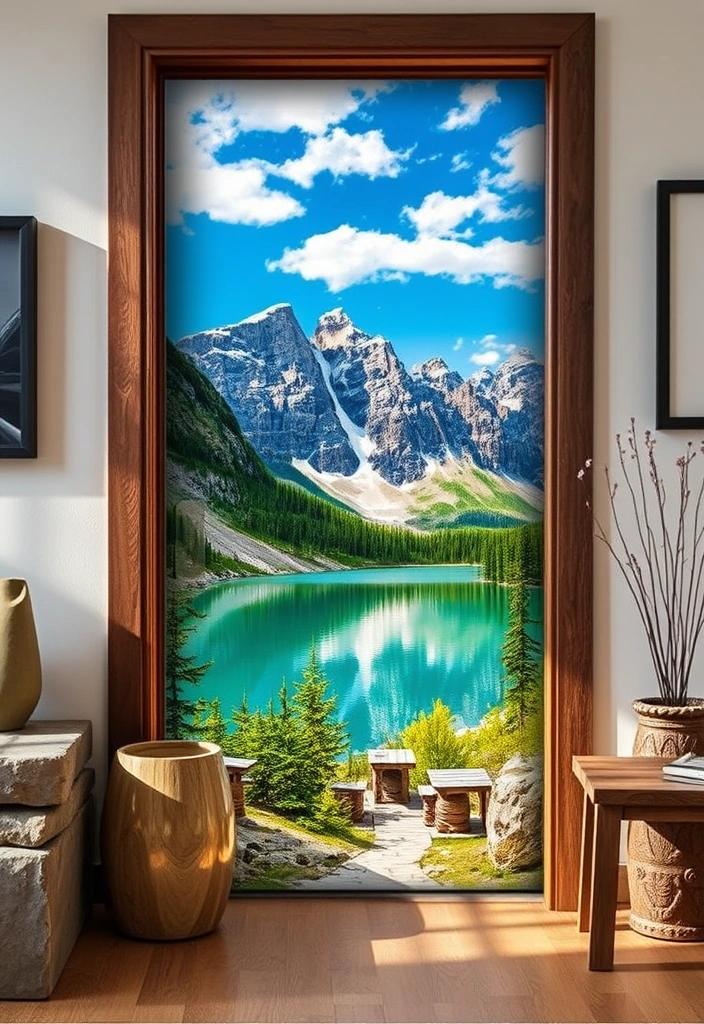 14-Unique-Door-Murals-That-Show-Off-Your-Personality-Youll-Love-8-11.-Artistic-Landscapes – MABU ...